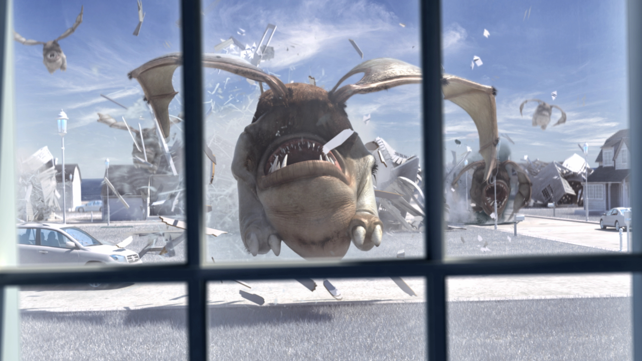 Flying Monster by Dvein - Blinkink